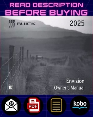 2025 Buick Envision Owners Manual User Guide | eBay