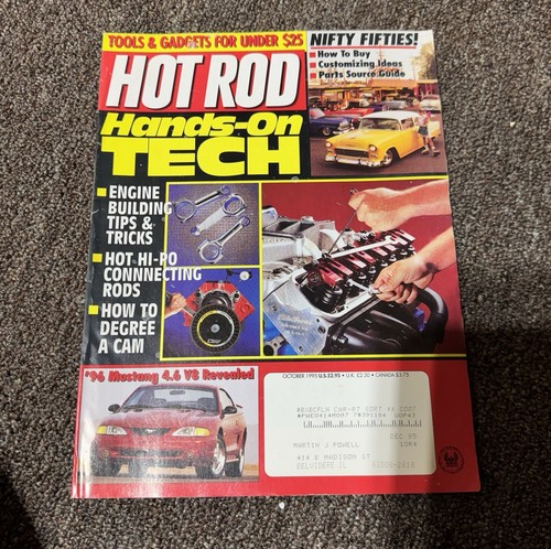 Hot Rod Vintage Magazine Oct 1995 Ford Chevy Dodge | eBay