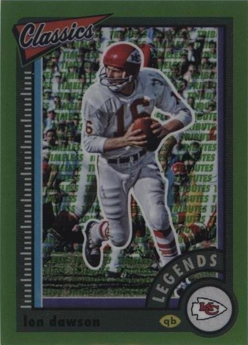 2022 Panini Classics - Legends Len Dawson #135 Timeless Tributes ...