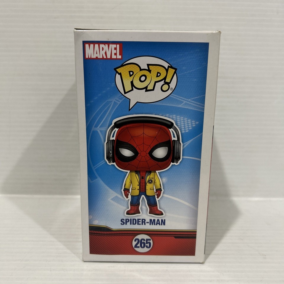 Marvel Spider-Man Homecoming - Spider-Man #265 (Headphones) Funko Pop ...