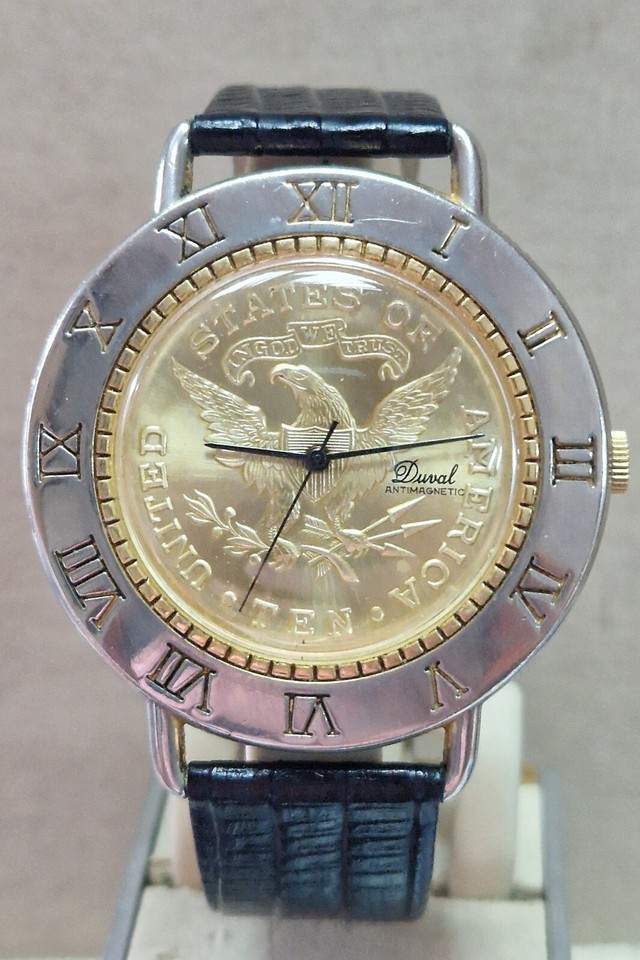 Vintage Duval 10 Dollar US of America Hand Winding Watch | eBay
