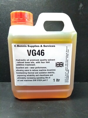 ISO VG 46 HYDRAULIC OIL PREMIUM BRITISH PRODUCT DIN 51524 part 2 | eBay UK