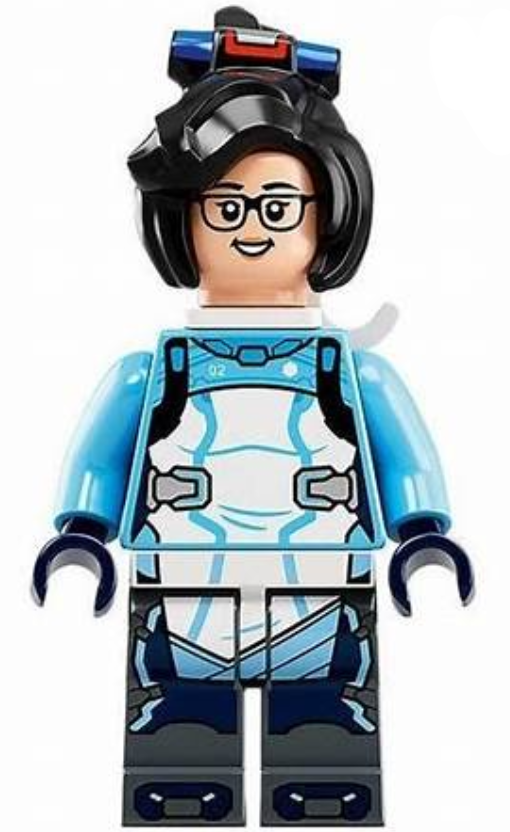 Lego Overwatch 2 Mei Minifigure From Titan 76980 UNRELEASED RARE | eBay UK