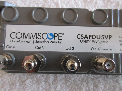 COMMSCOPE HOME CONNECT - CSAPDU5VP UNITY FWD/REV (Subscriber Amplifier ...