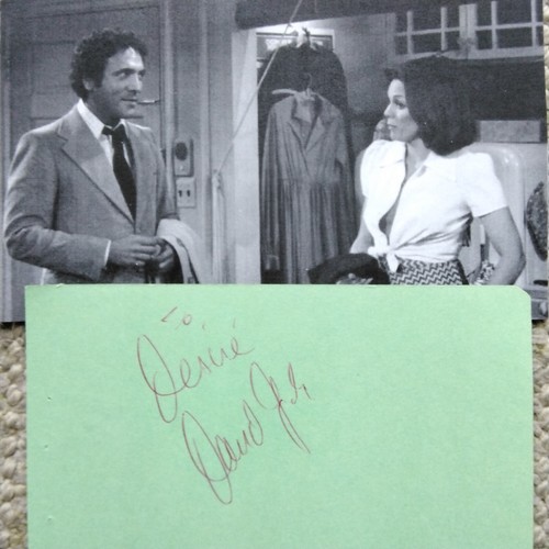 David Groh SIGNED Paper Movie TV Actor Rhoda Hotshot White Cargo ...