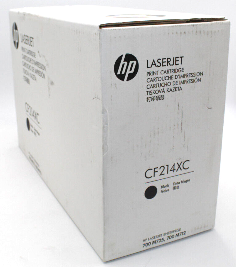 NFS HP Laserjet CF214XC Black Toner Cartridge Sealed Box 886111044818| eBay