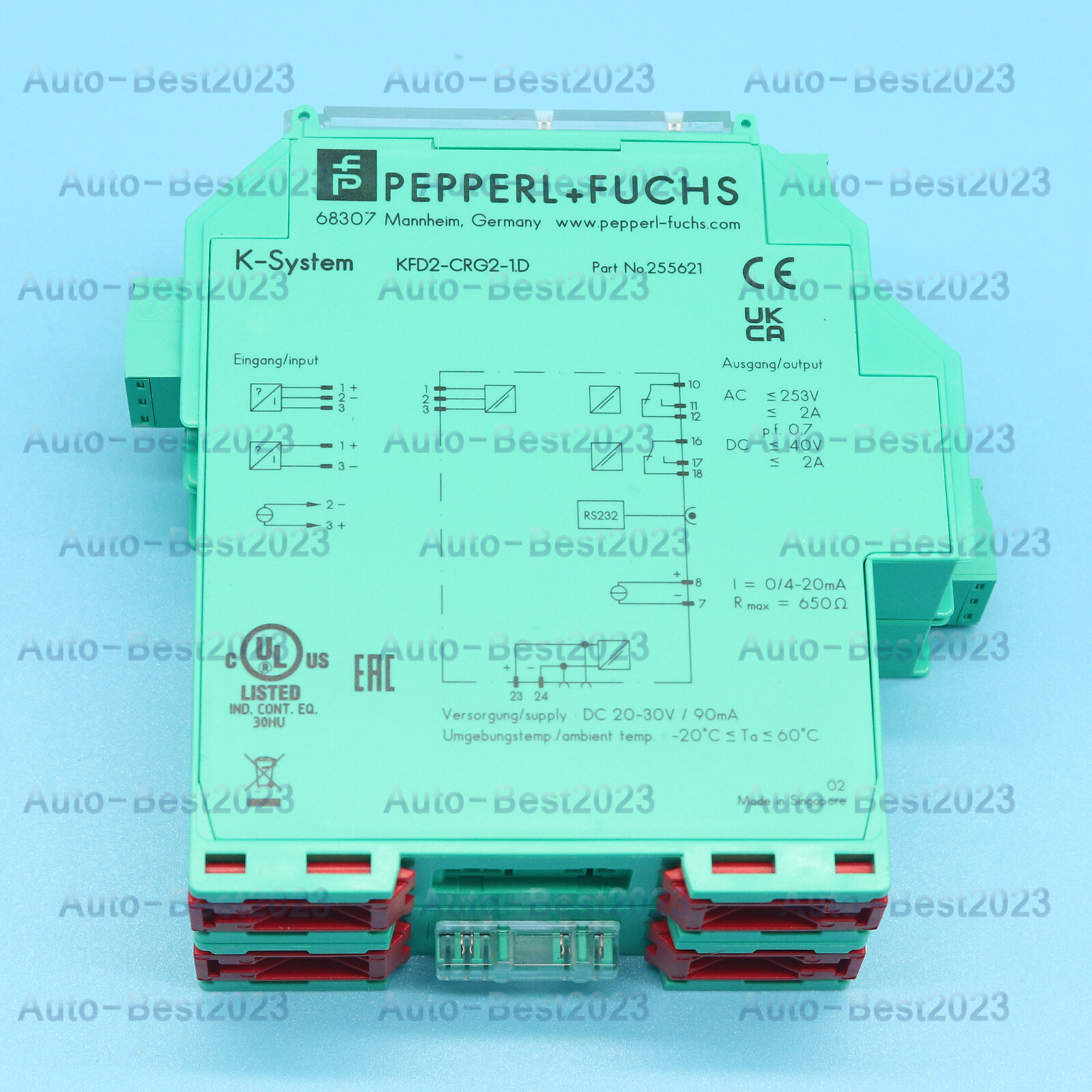 Safety barrier KFD2-CRG2-1.D New For Pepperl+Fuchs Free Shipping | eBay