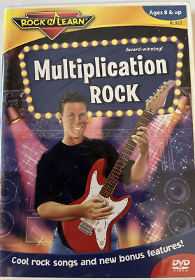 Multiplication Rock DVD by Rock 'N Learn - Sealed 725696892226 | eBay