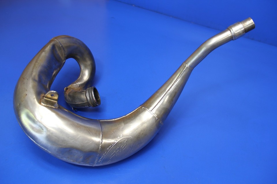 1993 93 KX250 KX 250 Exhaust Pipe Expansion Chamber Header FMF Gold ...