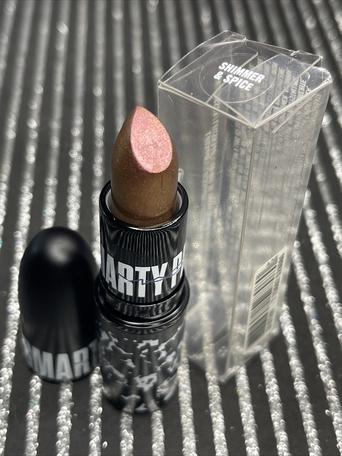Mac Smarty Pants Shimmer & Spice Frost Lipstick 3g for sale online | eBay