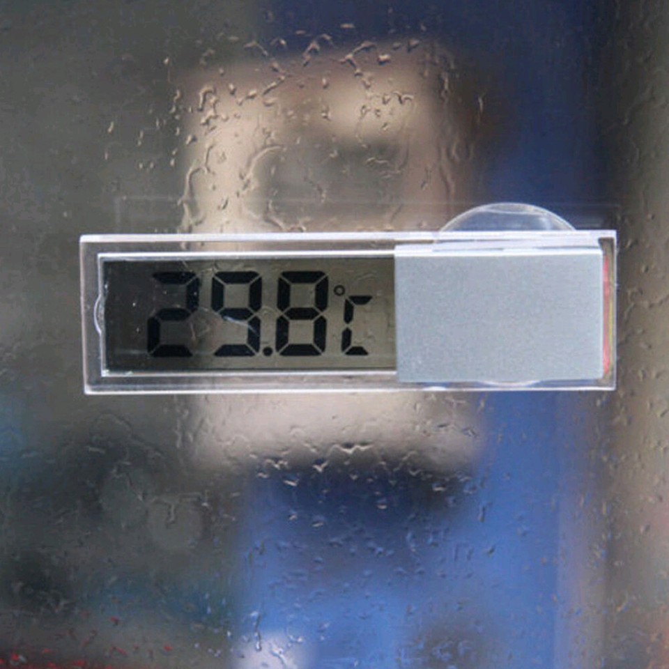Universal Car LCD Digital Display Meter Thermometer Accessories Car ...