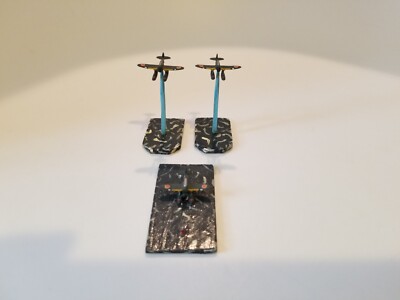 WW2 Japanese E13A1 Jake Recon Seaplane 3 Miniatures 1/700 Scale Painted ...