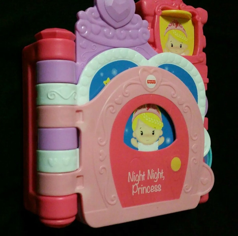 Fisher Price Sweet Dreams Night Night Princess Storybook, My First Talking Book | eBay