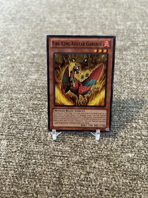 1996 Yugioh FIRE KING AVATAR GARUNIX LTGY-EN034 | eBay