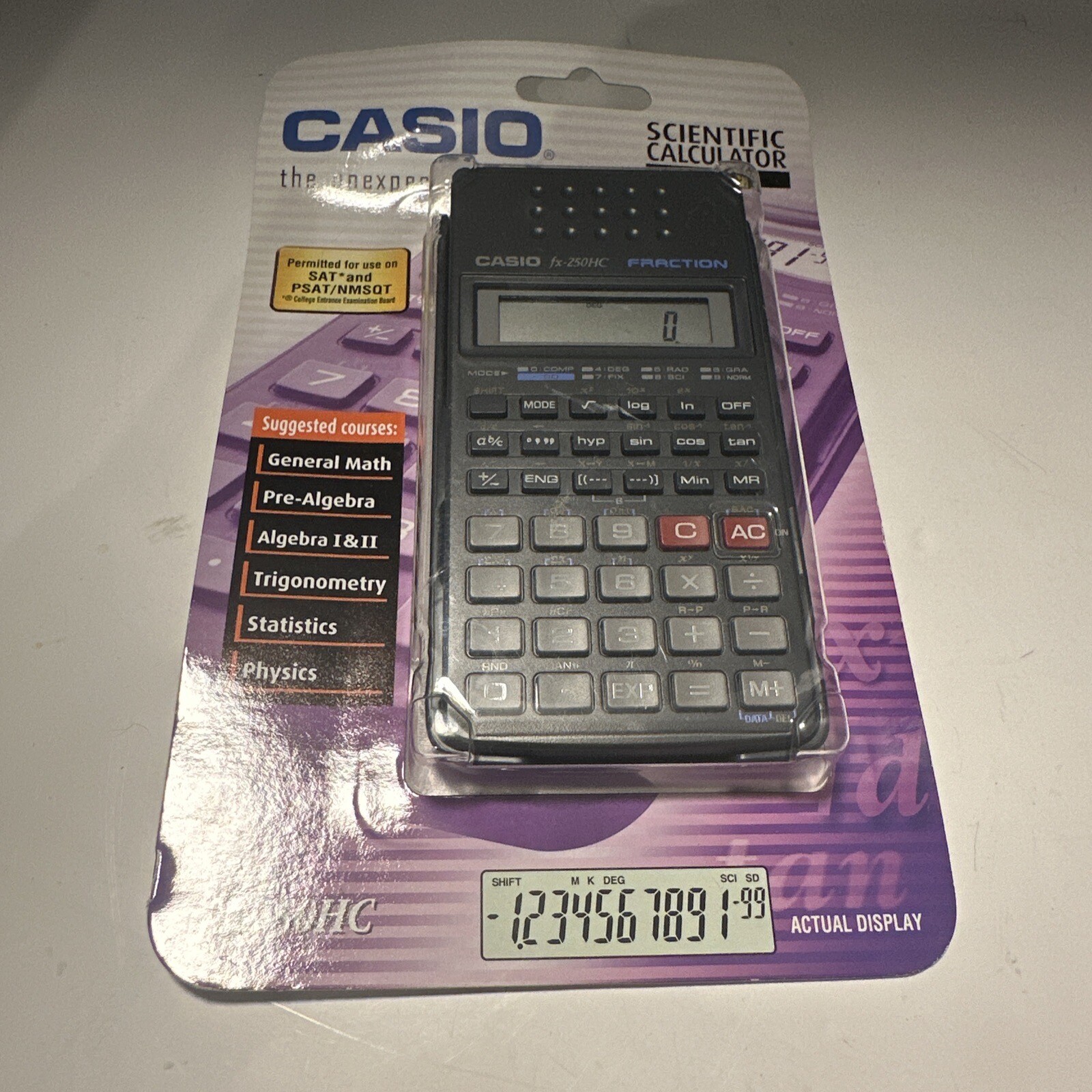 Casio FX-250HC Scientific Calculator 79767108977| eBay