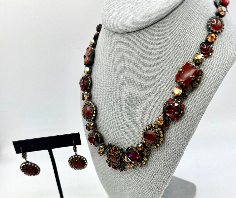 SORRELLI Vintage Stunning Necklace & Earrings Set | eBay