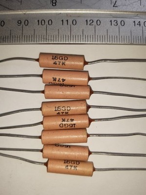 ERIE VINTAGE 47K RESISTORs 8 off NOS | eBay UK