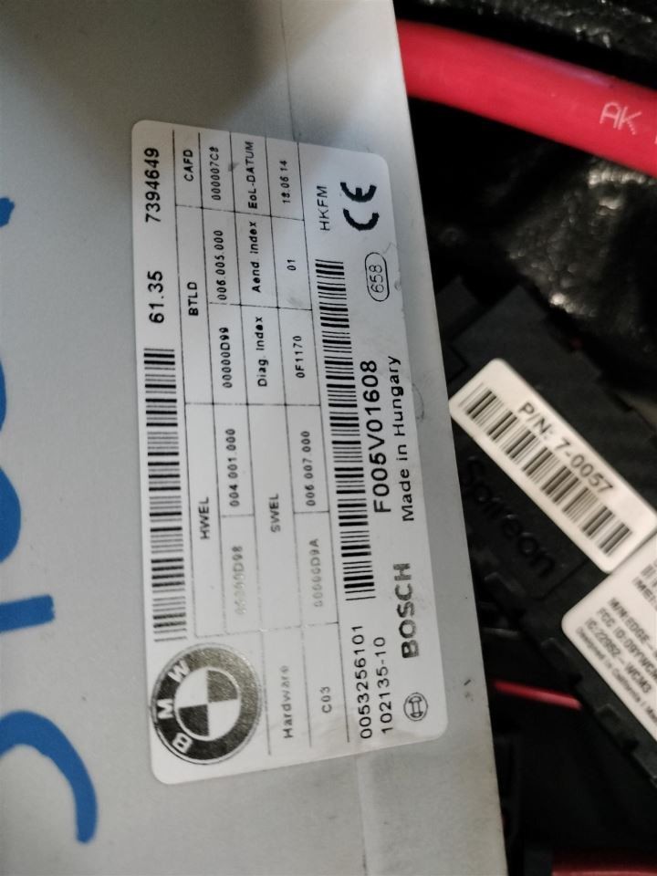 CHASIS CONTROL MODULE 61357394649 2015-2018 BMW X4 | eBay