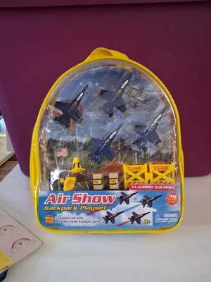 F-18 Hornet Blue Angels Backpack Playset New | eBay