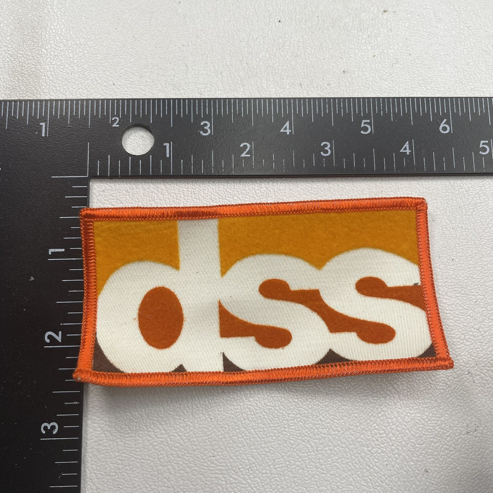 Vtg Unknown Letter Initials DSS D S S Advertising Patch C285 | eBay