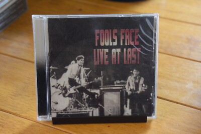 FOOLS FACE "LIVE AT LAST" CD [NEW SEALED] ULTRA RARE LIMITED EDITION ...