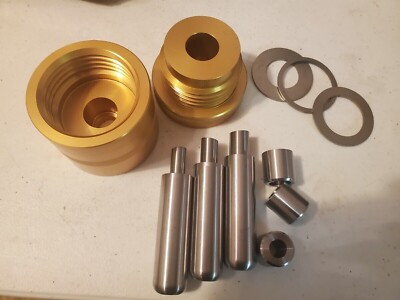 Coin Ring Punch Kit Self Centering 3/8", 7/16", 1/2" Coin Jewelry Tool ...