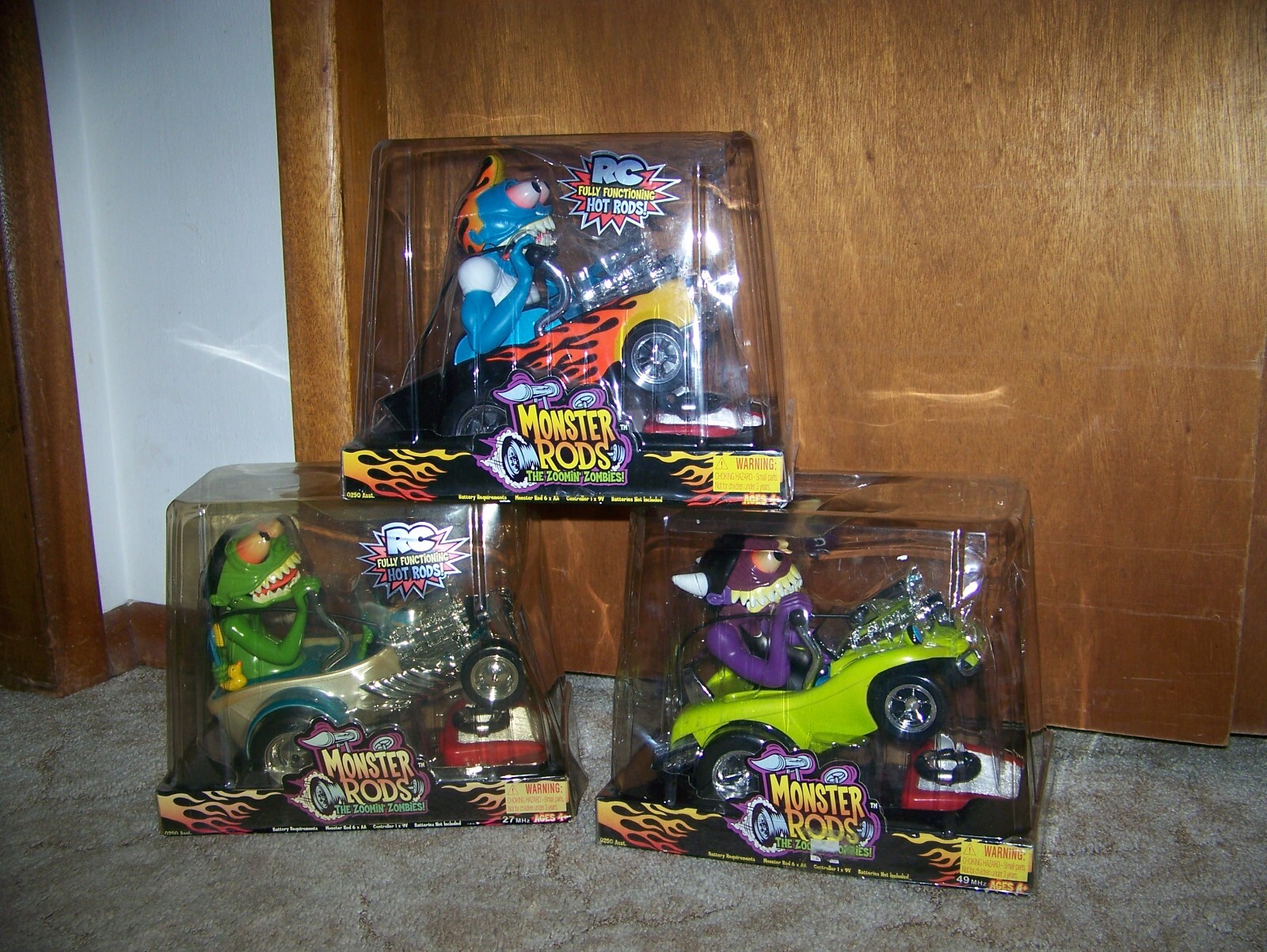 ratfink rat fink monster rods wowwee ed roth RARE RC COMPLETE SET! | eBay