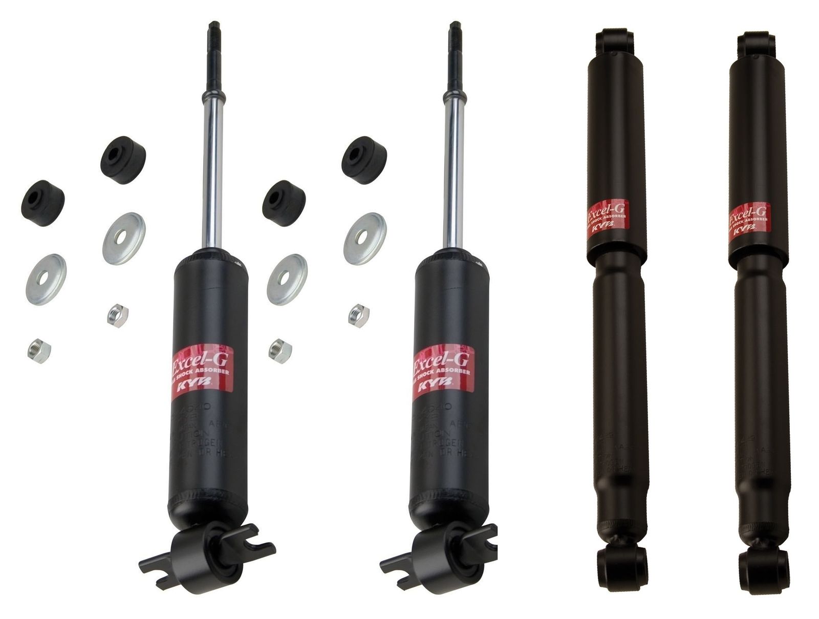Front & Rear KYB Excel-G Shock Absorbers Kit for Toyota Corona Mark II ...