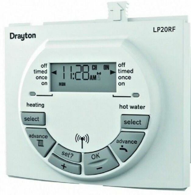 Worcester Dt20rf Drayton Lp20rf Twin Channel Programmer. for sale ...