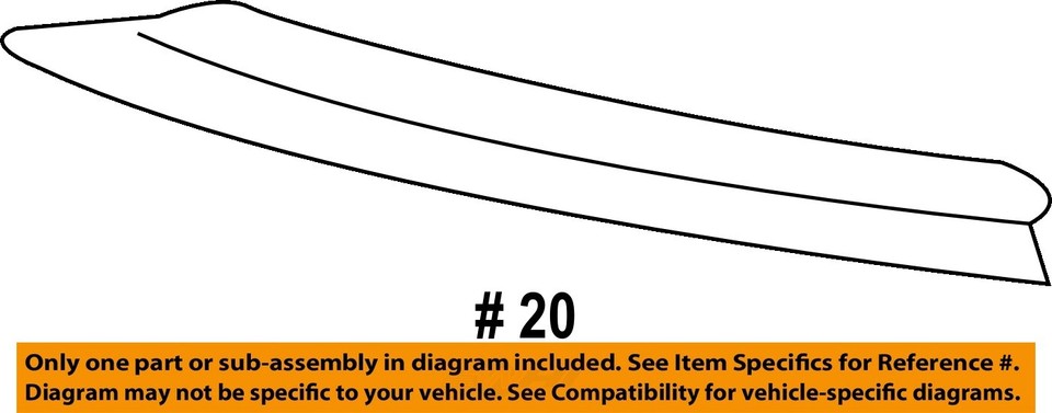 Front Bumper Grille Grill-Side Molding Right 2228852421 | eBay