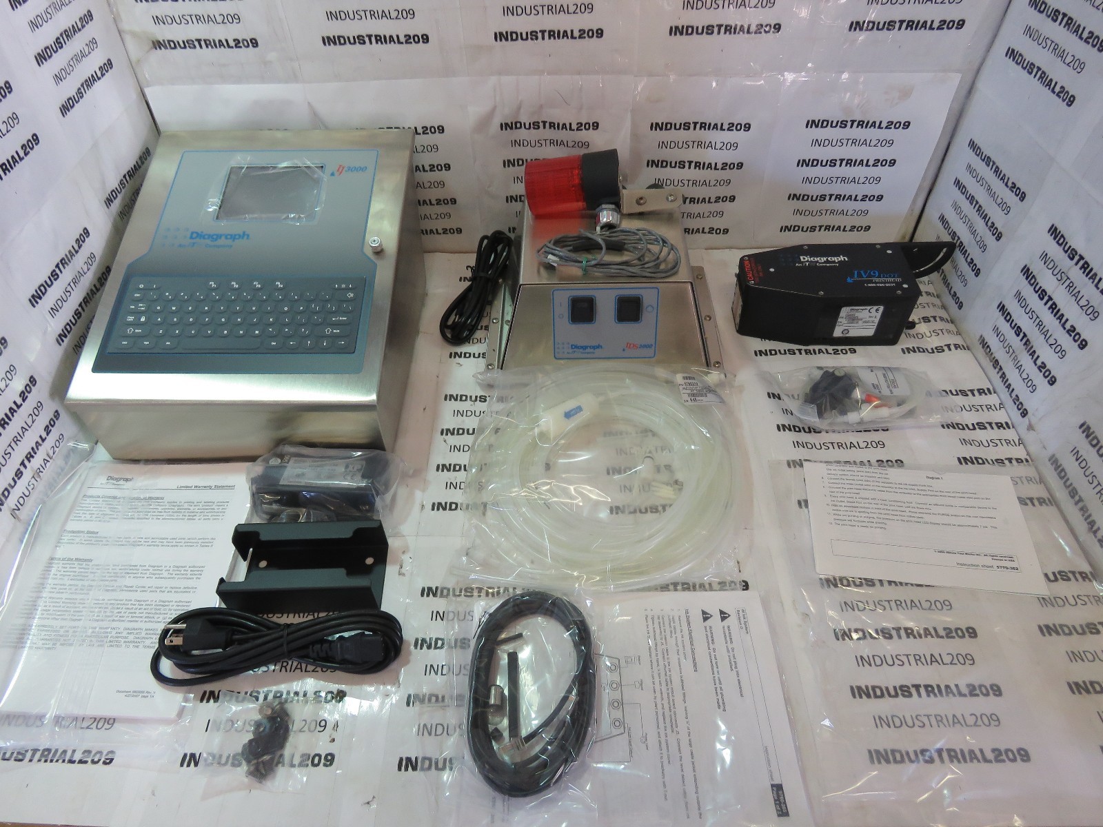 ITW DIAGRAPH IJ 3000 LARGE CHARACTER INK JET PRINTER NEW | eBay