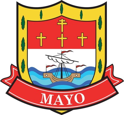 MAYO Irish Crest Shield Decal Car Sticker - Ireland - County | eBay