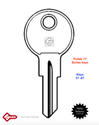 Johnson / Evinrude Keys Supplied To Your Code Number-Pollak 77 Series ...