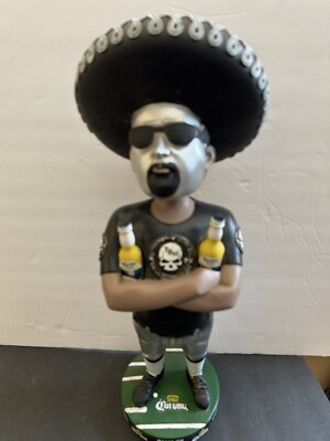 19" RARE CORONA SENOR RAIDERS SUPER FAN BOBBLEHEAD | eBay