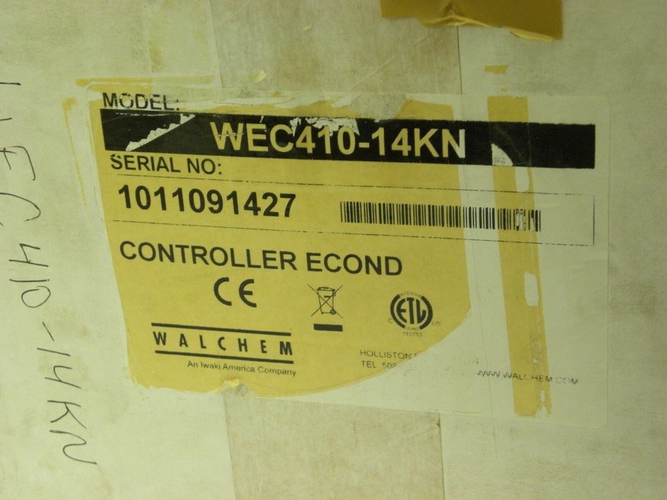 NEW IN OPEN BOX - Walchem Electrodeless Conductivity Controller WEC410N ...