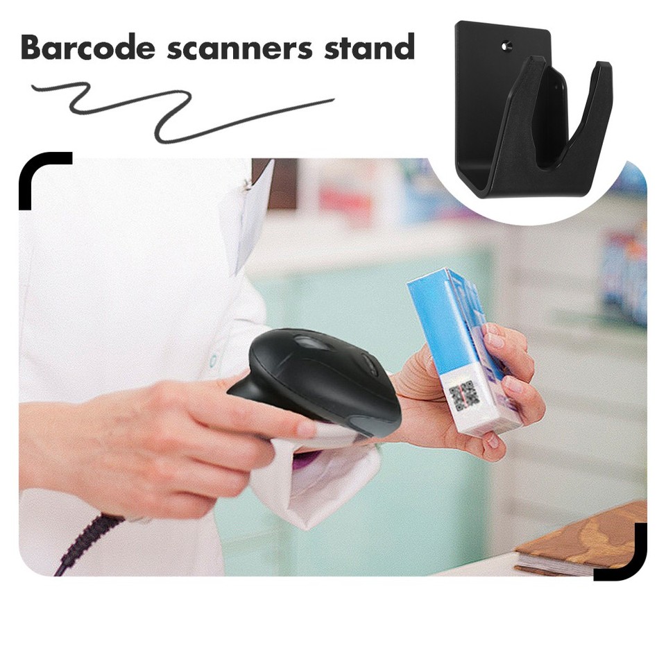 Barcode Scanner Stand Office Travel Holding Rack Handheld Reader ...