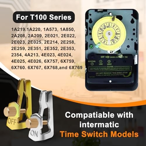 Time Switch Replacement Trippers Kit Compatible with Intermatic ...