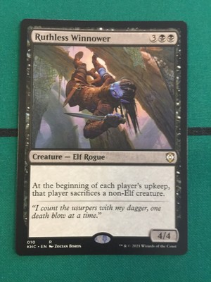 MTG Magic the Gathering - Ruthless Winnower Kaldheim Commander | eBay