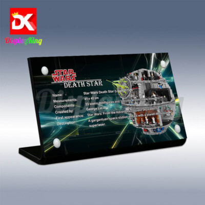 Display King - Display Plaque for LEGO Stars Wars UCS Death Star 75159 ...