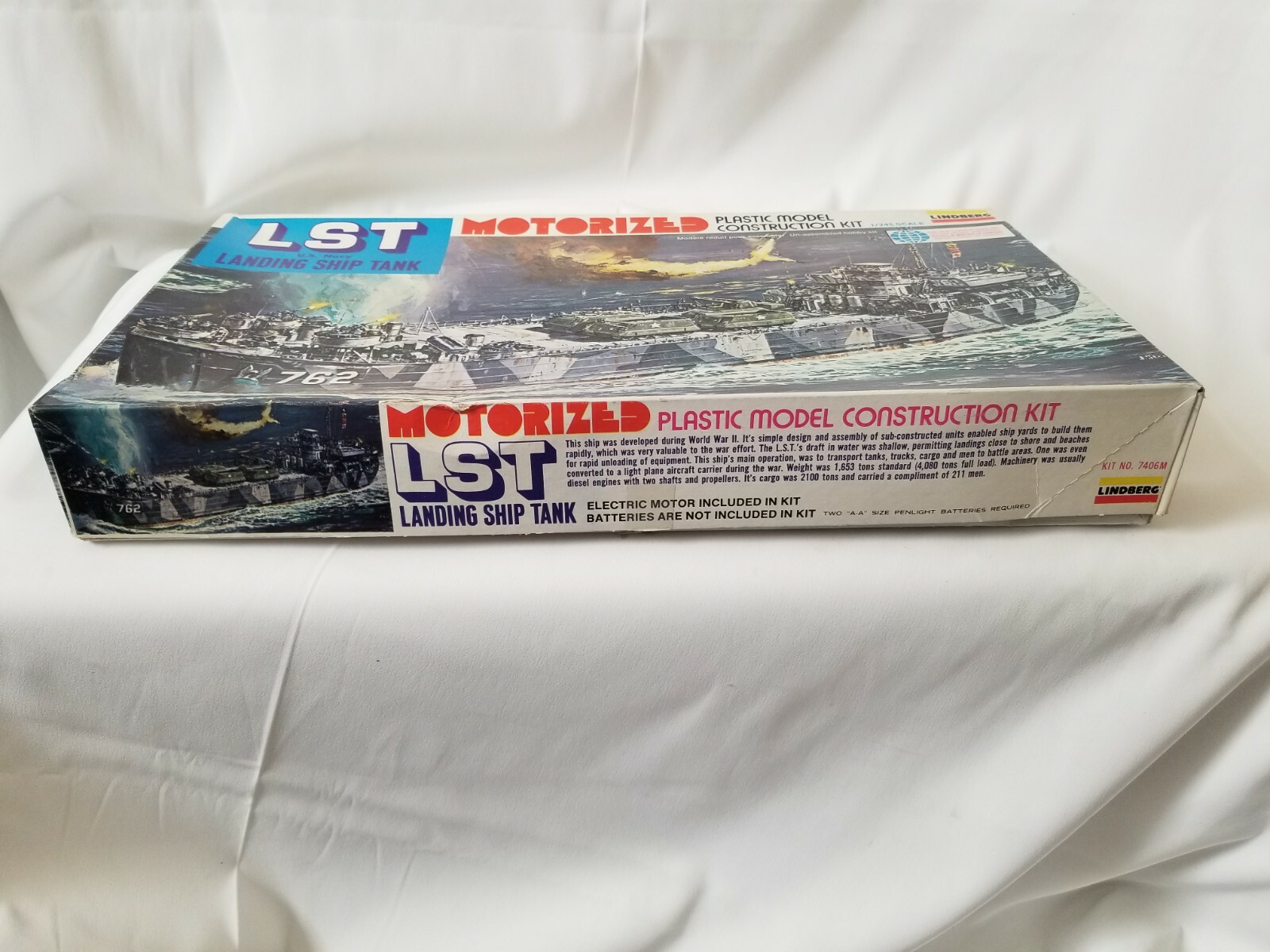 Lindberg Motorized LST U.S. Navy (Landing Ship Tank) 1/245 scale | eBay