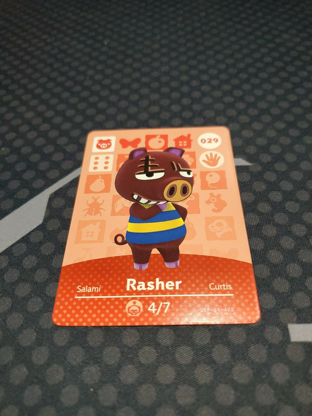 Animal Crossing Amiibo Cards (U.S. Version) - Series 1 - #029 Rasher | eBay