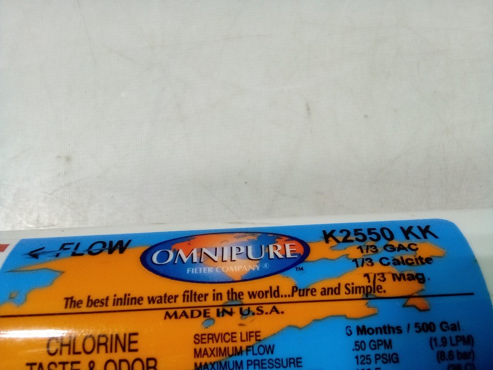 OmniPure K2550 KK Chlorine Taste and Odor Reduction Water Filter | eBay
