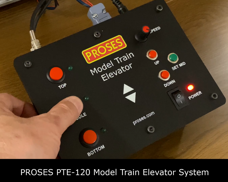 PROSES PTE-120 Model Train Elevator – No room for a helix? We've got ...