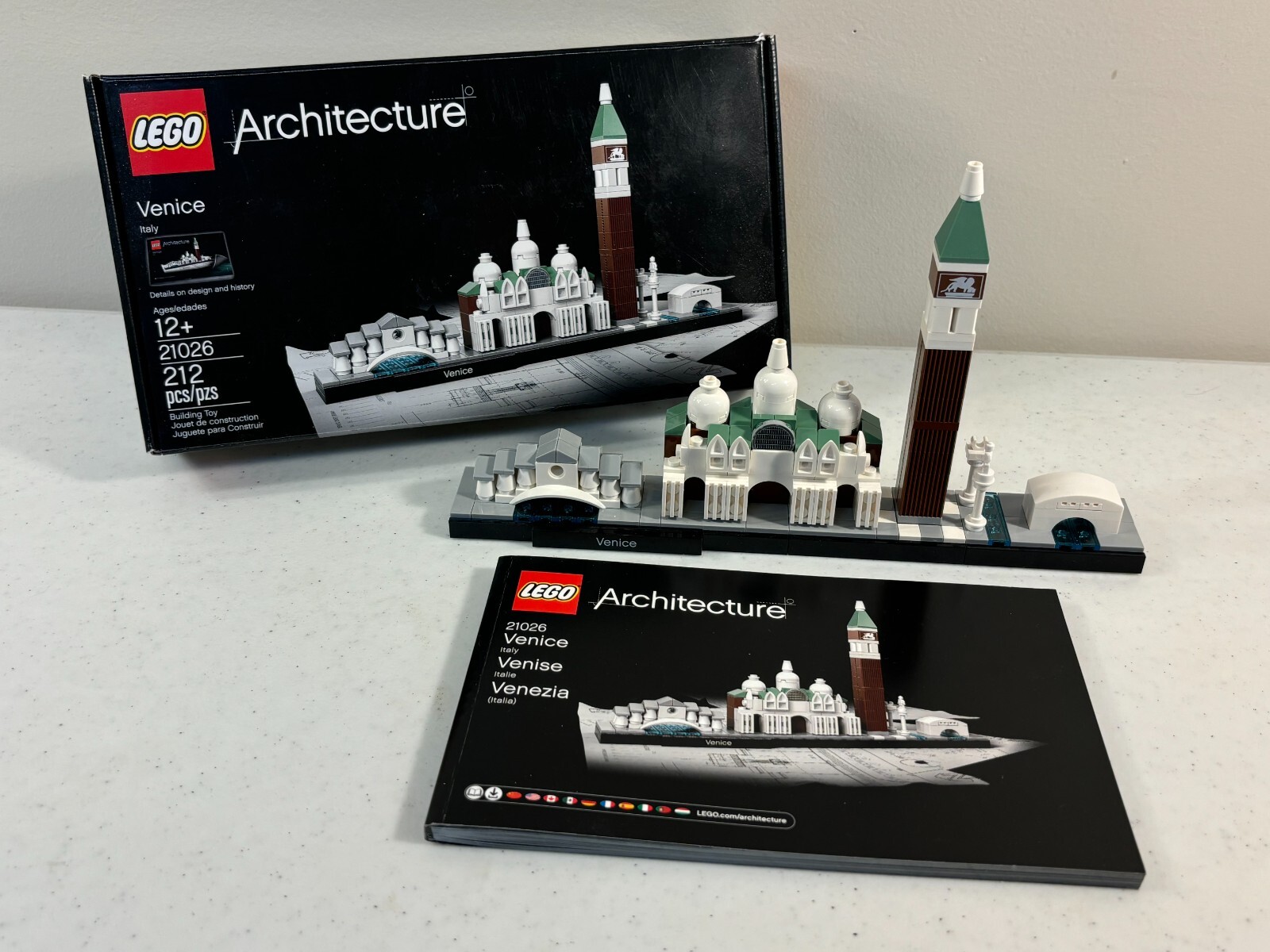 Lego Architecture 21026 Venice Complete w/ Box & Manual | eBay