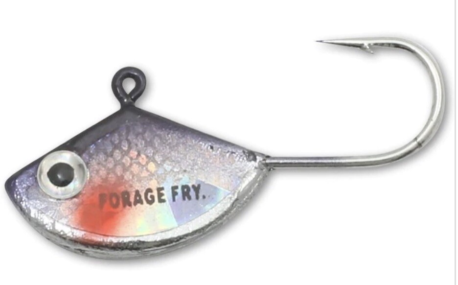 3 Packs Northland Forage Minnow Fry 3/32 OZ Silver Shiner Ice Fishing ...