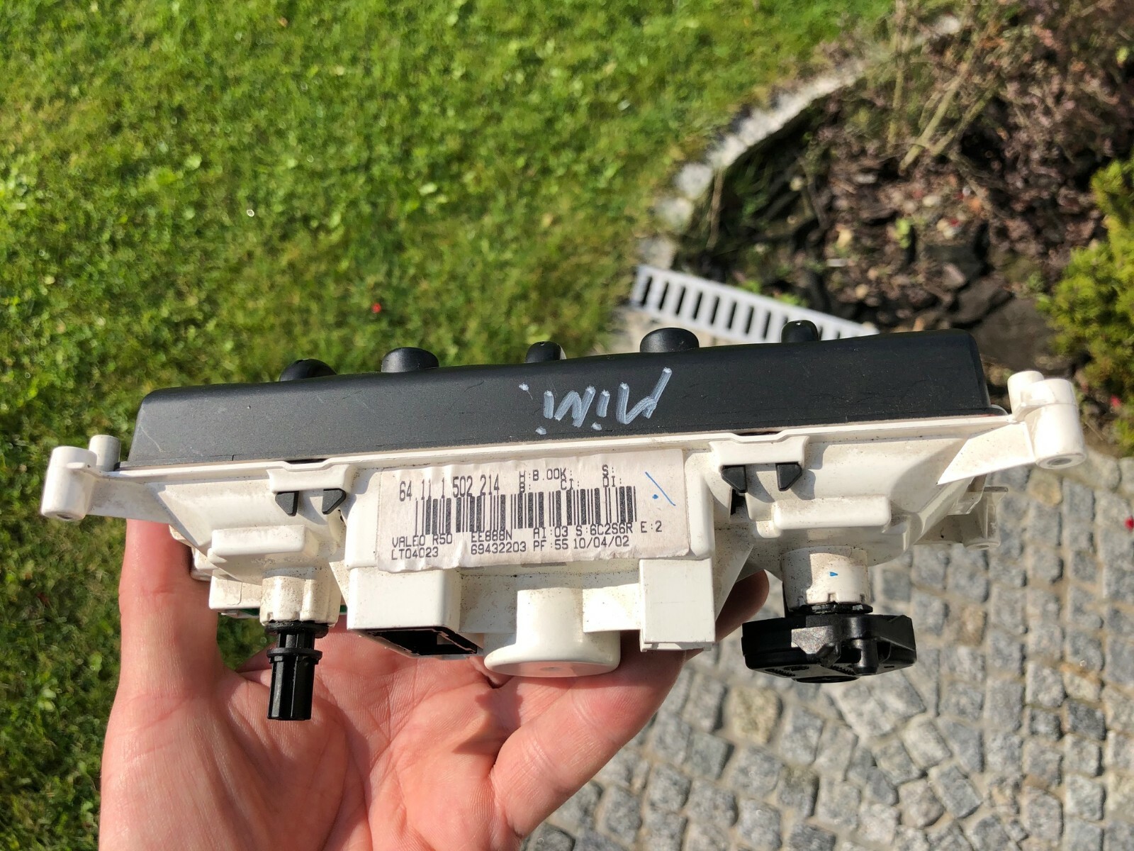 MINI COOPER ONE R50 R52 R53 AC AIR CONDITIONING CLIMATE HEATER CONTROL ...