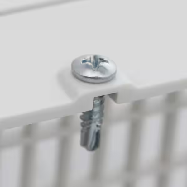 3 x 4 in. RODENT GUARD DOWNSPOUT WHITE PLASTIC Gutter Grate Universal ...