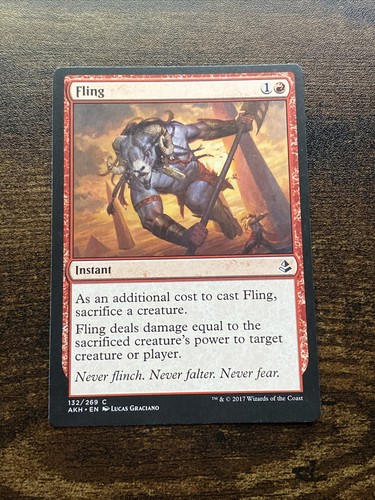 Fling Amonkhet 132/269 MTG Magic The Gathering D5666* - Picture 1 of 1