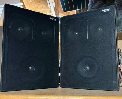 Pair of Vintage Panasonic Thrusters 18" Stereo Speakers w/Wires 1960s ...