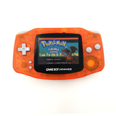 Transparent Orange Game Boy Advance GBA Console AGS-101 Backlight ...